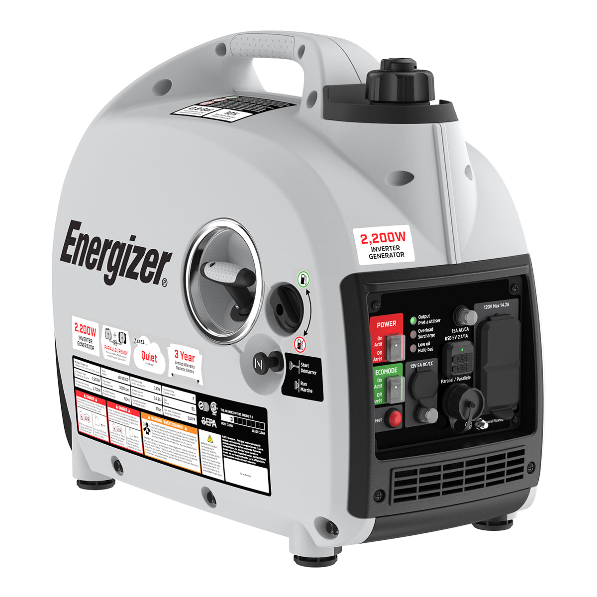 Energizer eZV2200P Inverter Generator – Energizer Generators